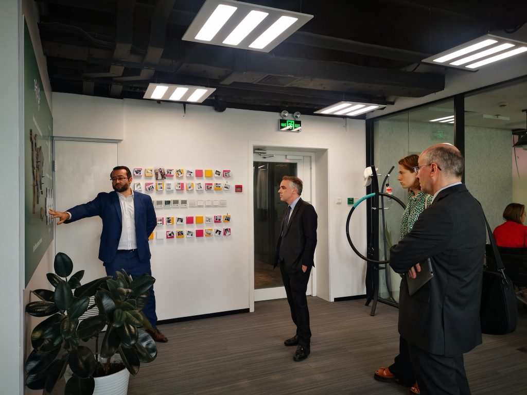 Visit of the French Consul of Shanghai at TERAO Asia Shanghai office